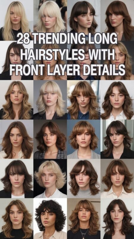 28 Trending Long Hairstyles With Front Layer Details - EverydayGlowVibes