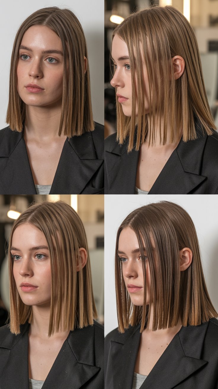 37 Sleek Chin-Length Haircuts for Straight Hair Lovers - EverydayGlowVibes